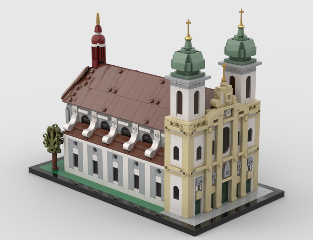 LEGO MOC-205662 St. Franz Xaver - Lucerne by Rauy | Rebrickable - Build ...