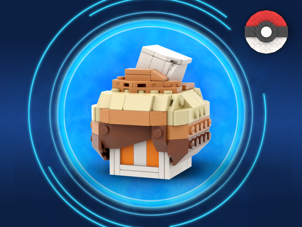 LEGO MOC Nacli - Pokemon by Agilinzzz | Rebrickable - Build with LEGO