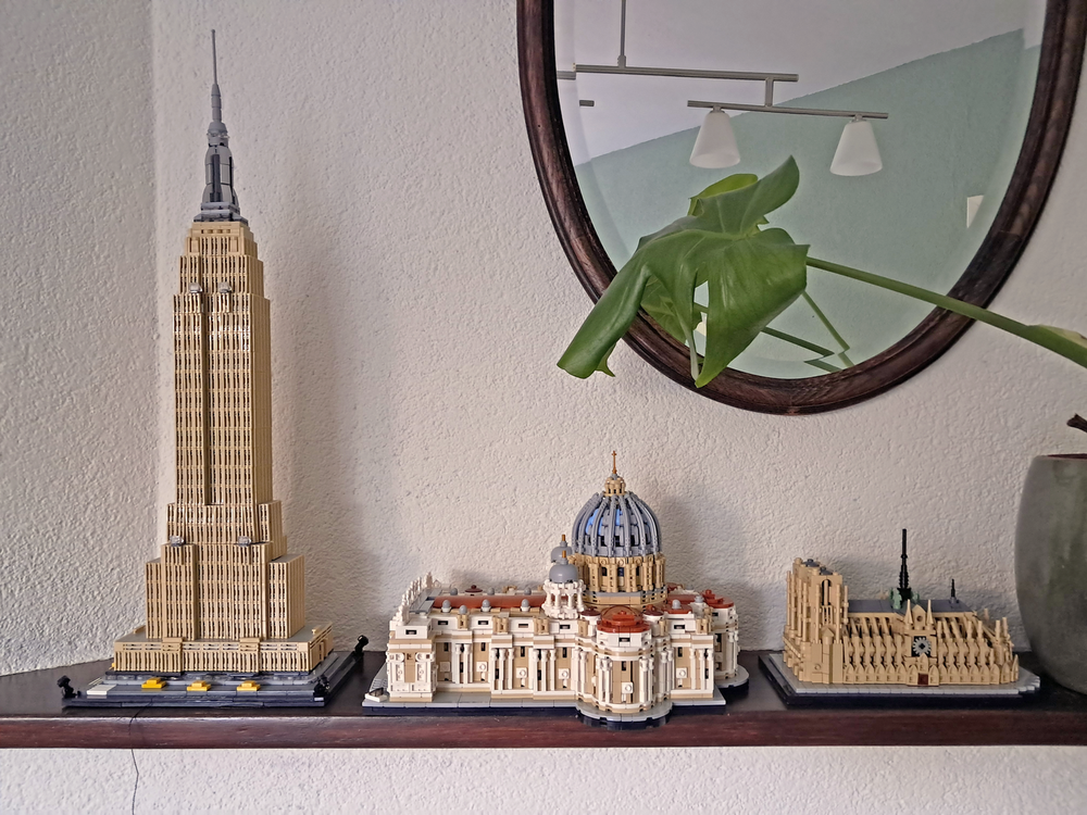 LEGO MOC-205664 Saint Peter's Basilica 1:800 by shelflife | Rebrickable ...