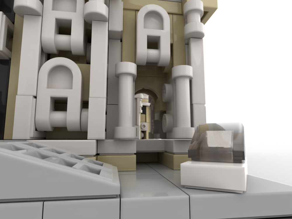 LEGO MOC Saint Peter's Basilica 1:800 by shelflife | Rebrickable ...