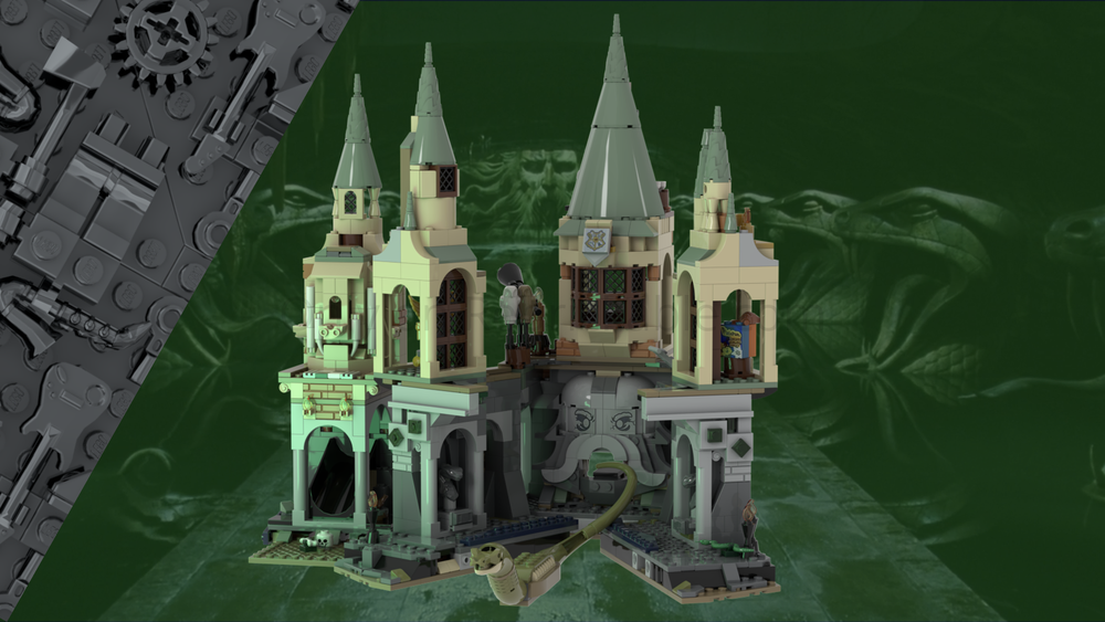 LEGO MOC HP - Secret chamber - alternate build of 76389 by raguidel ...