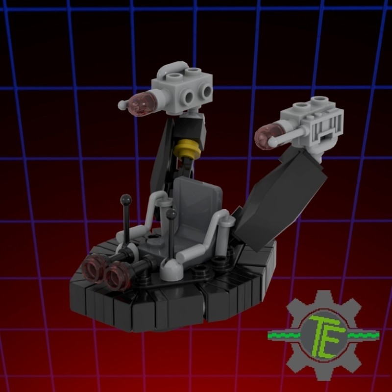 LEGO MOC Meteor Monitor by Terra_Ender | Rebrickable - Build with LEGO
