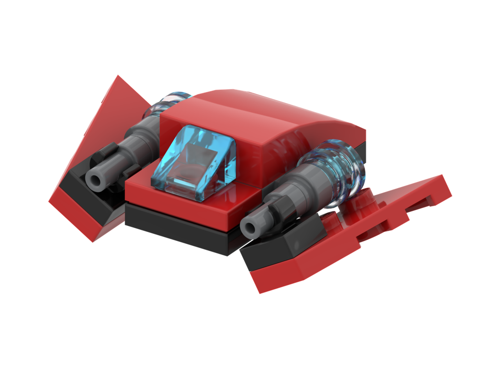 LEGO MOC 75395 Day 24 : Spaceship by Berth | Rebrickable - Build with LEGO