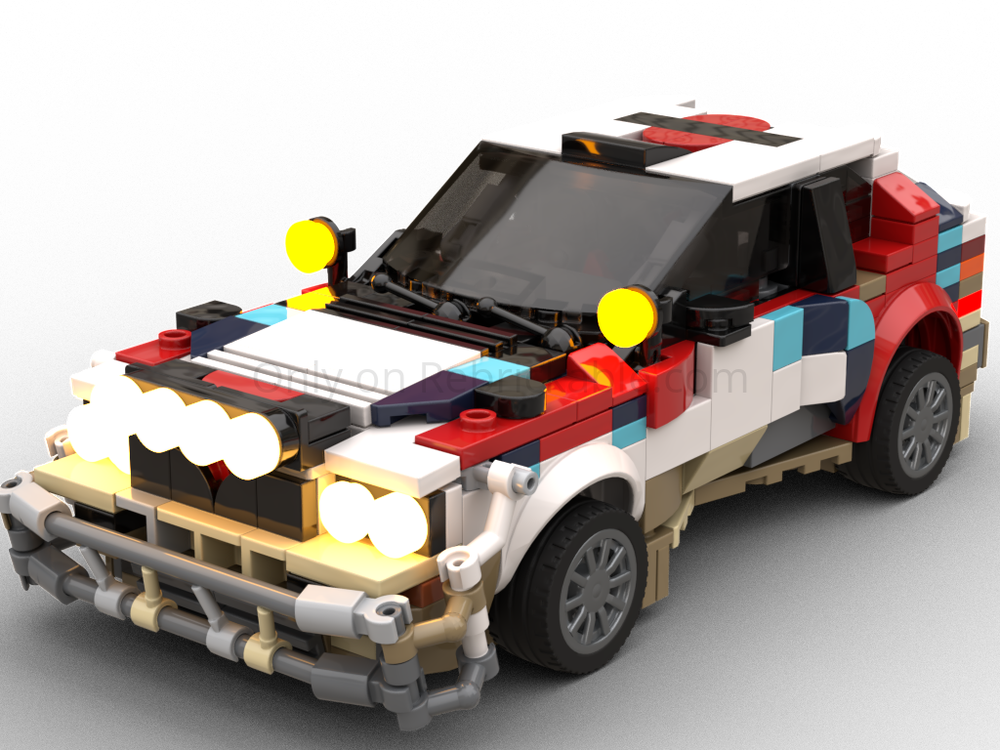 LEGO MOC-205684 Lancia Delta'92-SAFARI Rally [Waldegard's ride]/'KENYA ...