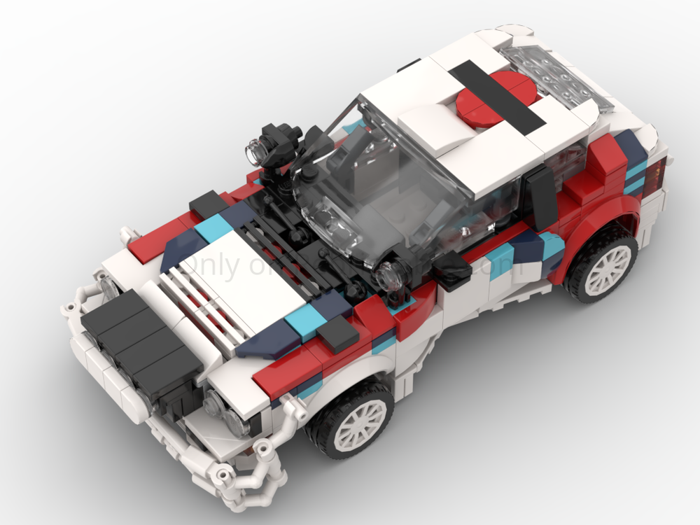 Lego Moc Lancia Delta Nairobi Lite Series Evoplus Class By Bricking