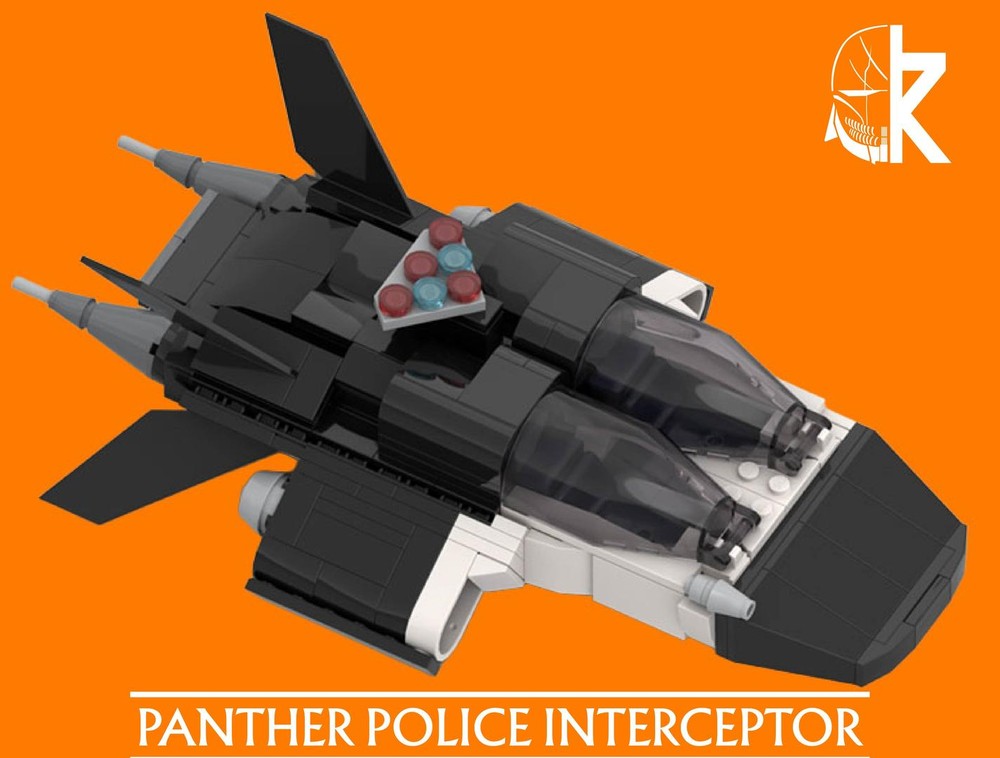 LEGO MOC-205688 Panther Police Interceptor by TheKrokiet | Rebrickable ...