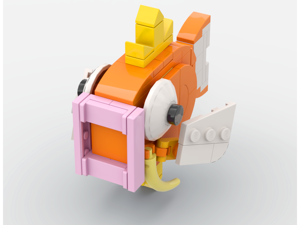 Lego Moc Magikarp Pokemon By Agilinzzz Rebrickable Build With Lego