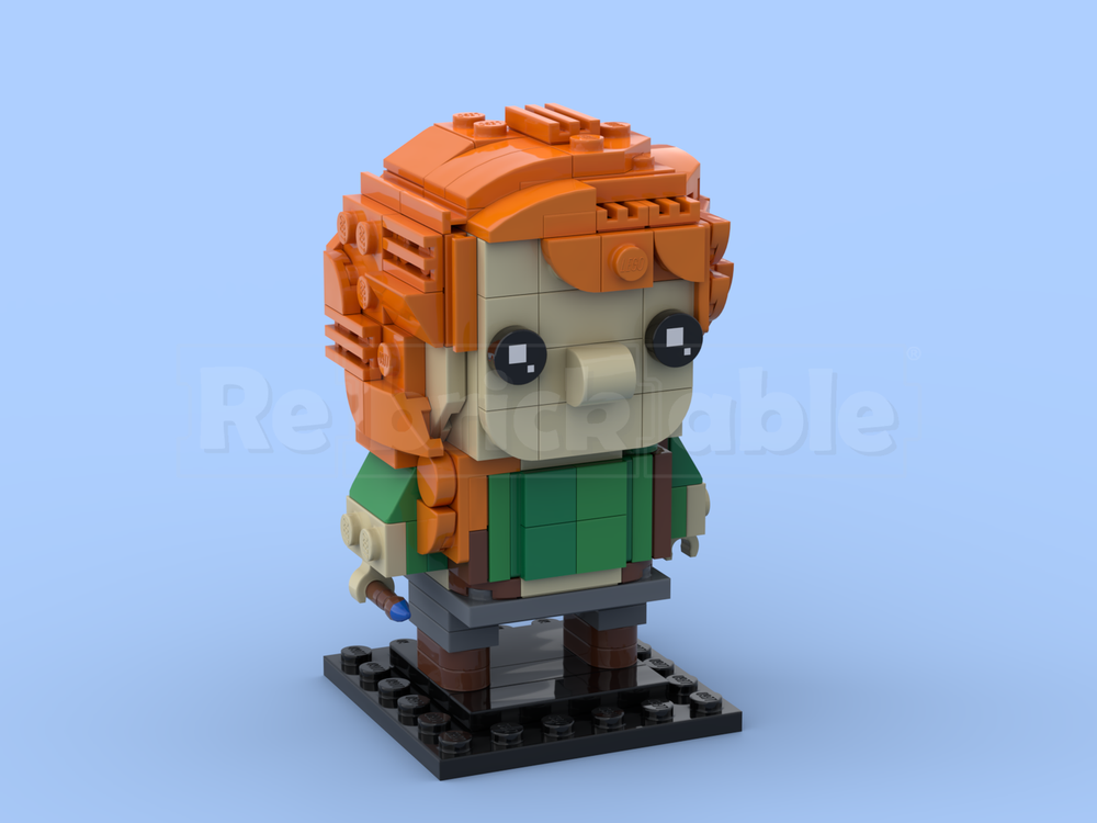 LEGO MOC Stardew Valley- Leah Brickheadz by Penguins and plastic ...