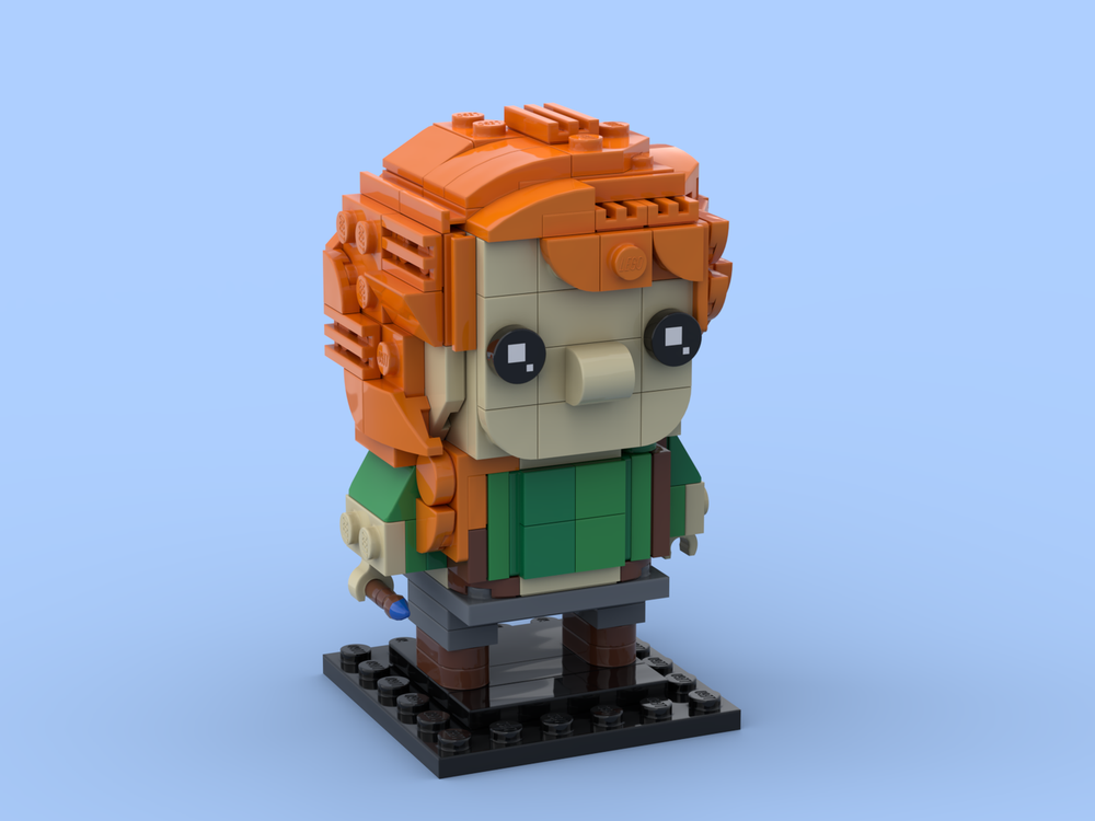 LEGO MOC Stardew Valley- Leah Brickheadz by Penguins and plastic ...