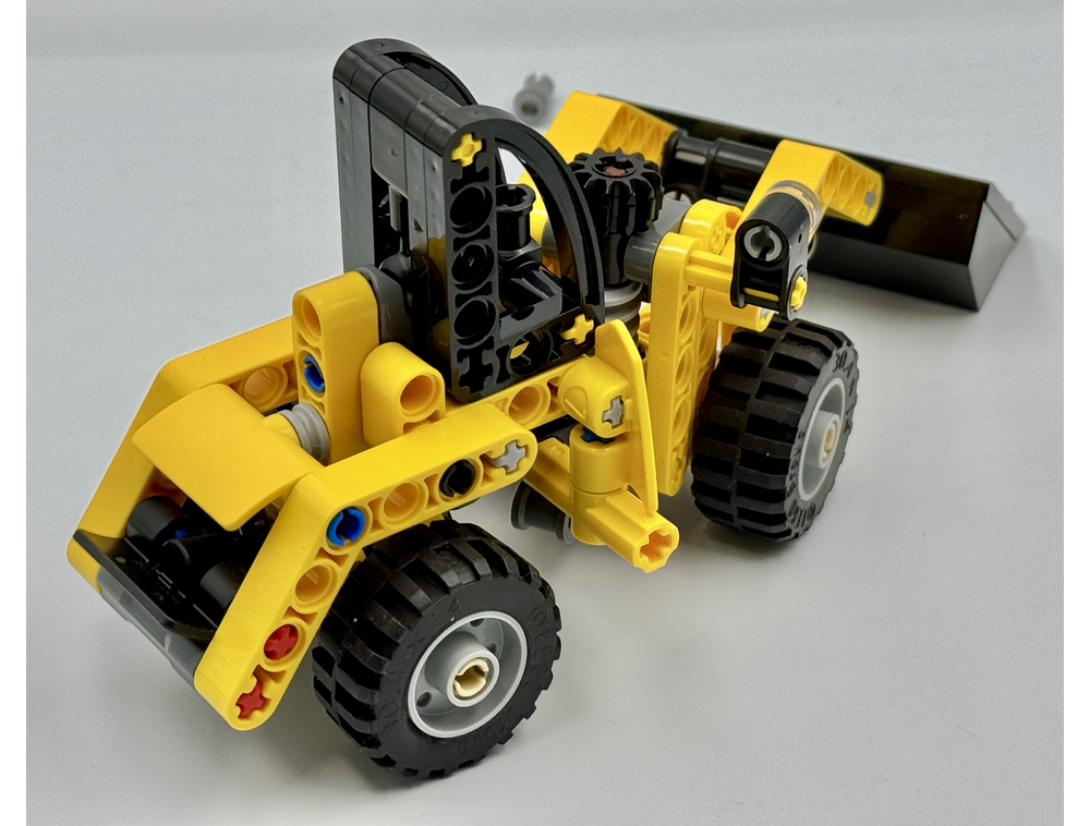 Lego Moc 42197 Front Loader By Mirrorbricks Rebrickable Build With Lego