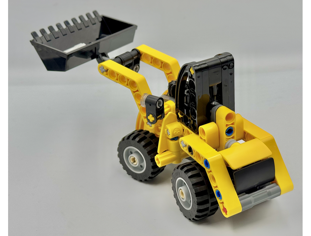 Lego Moc 42197 Front Loader By Mirrorbricks Rebrickable Build With Lego