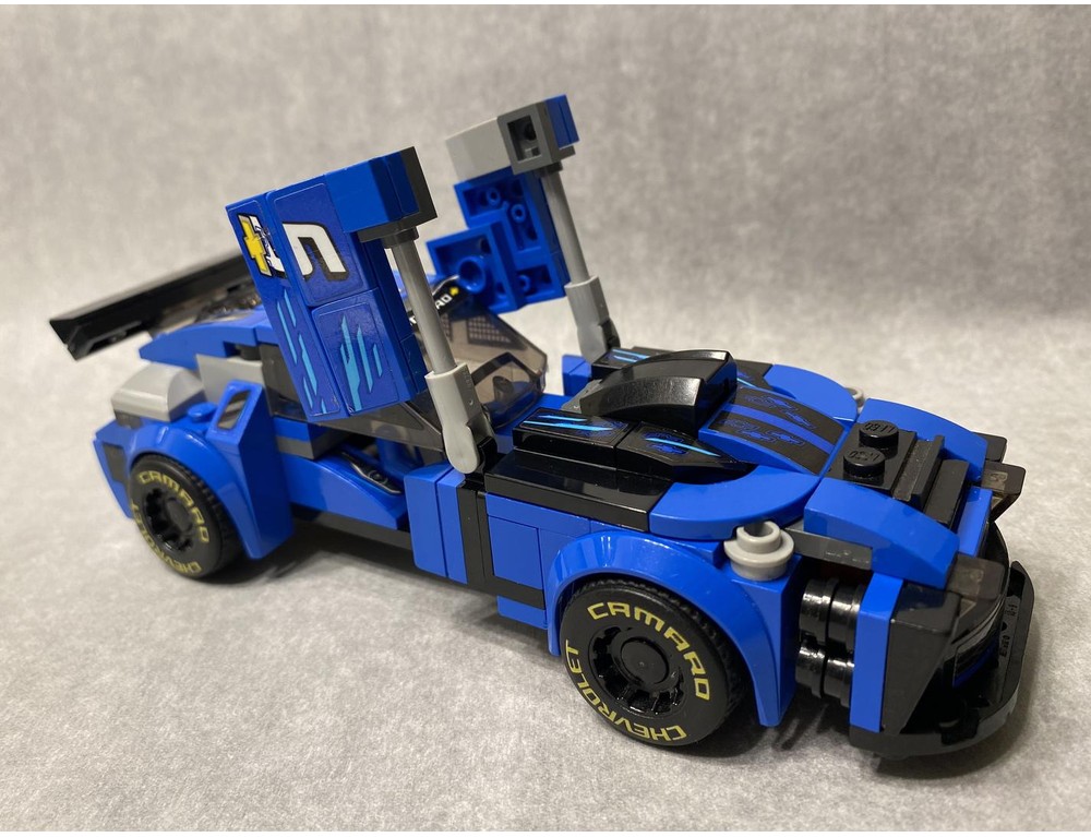 LEGO MOC 75891 Muscle Supercar by CommanderZhav | Rebrickable - Build ...