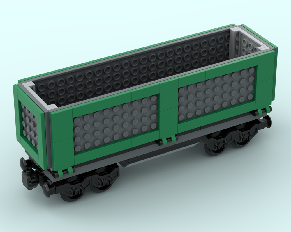 LEGO MOC Open Wagon by pink0d | Rebrickable - Build with LEGO