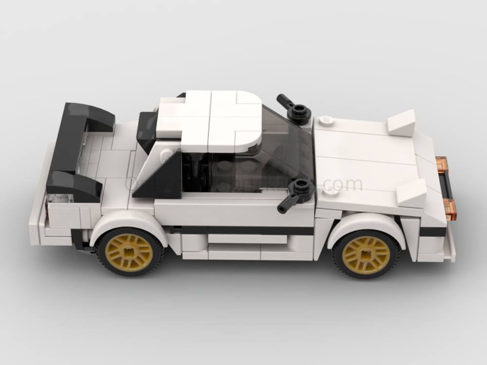 LEGO MOC Toyota MR2 (AW11) by NJDesign | Rebrickable - Build with LEGO