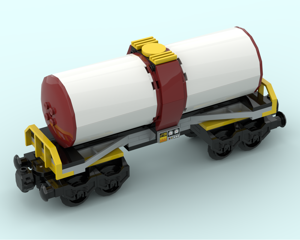 LEGO MOC Cargo Train by pink0d | Rebrickable - Build with LEGO