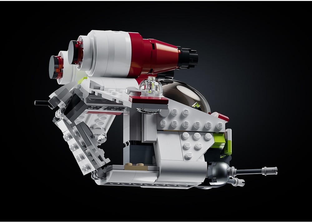 Lego Moc Chibi Laat Chibi Gunship By Darthkotiy Rebrickable