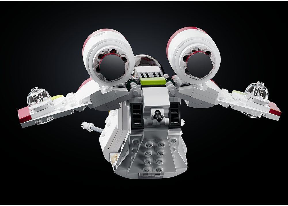 Lego Moc Chibi Laat Chibi Gunship By Darthkotiy Rebrickable