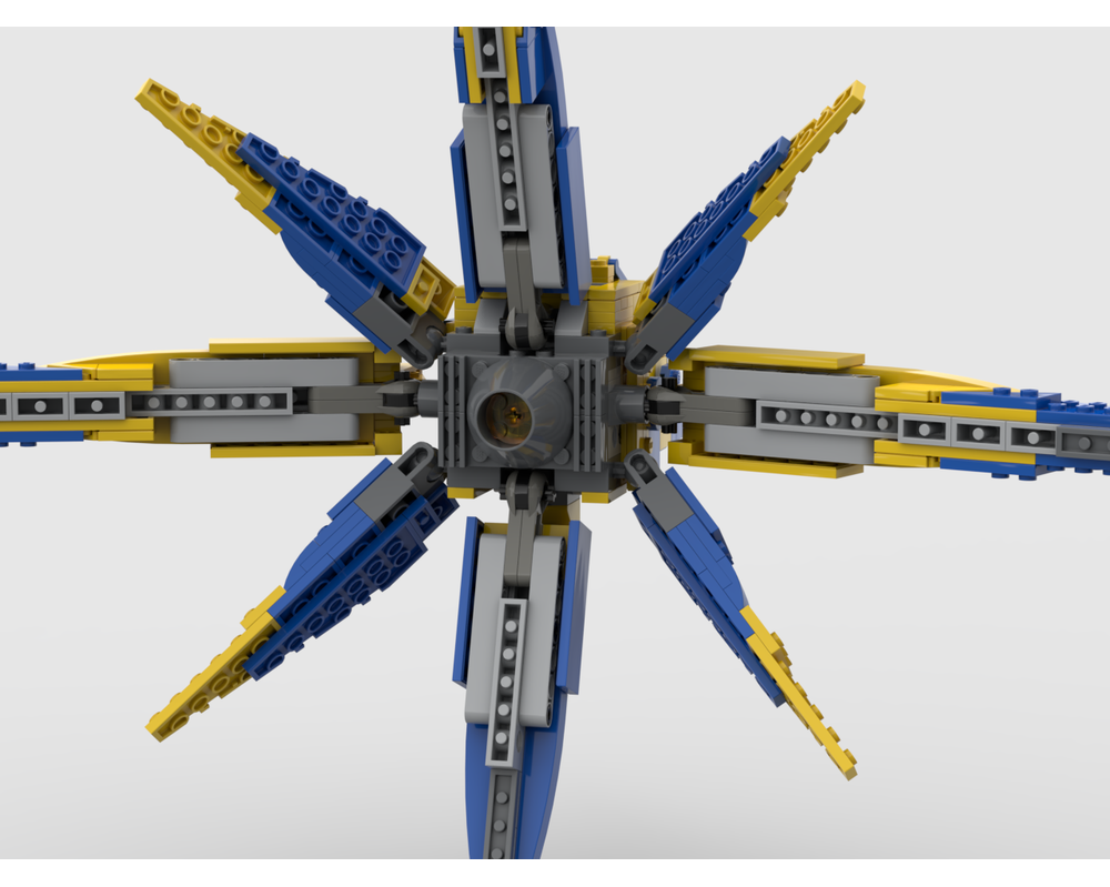 LEGO MOC UCS Marvel Nova Corp Starblaster Ship from Guardians of the ...