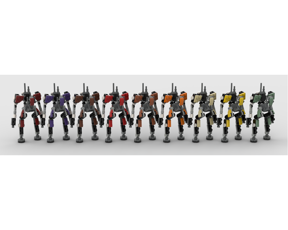 LEGO MOC Minifigure Exosuit by Rovivruselos | Rebrickable - Build with LEGO