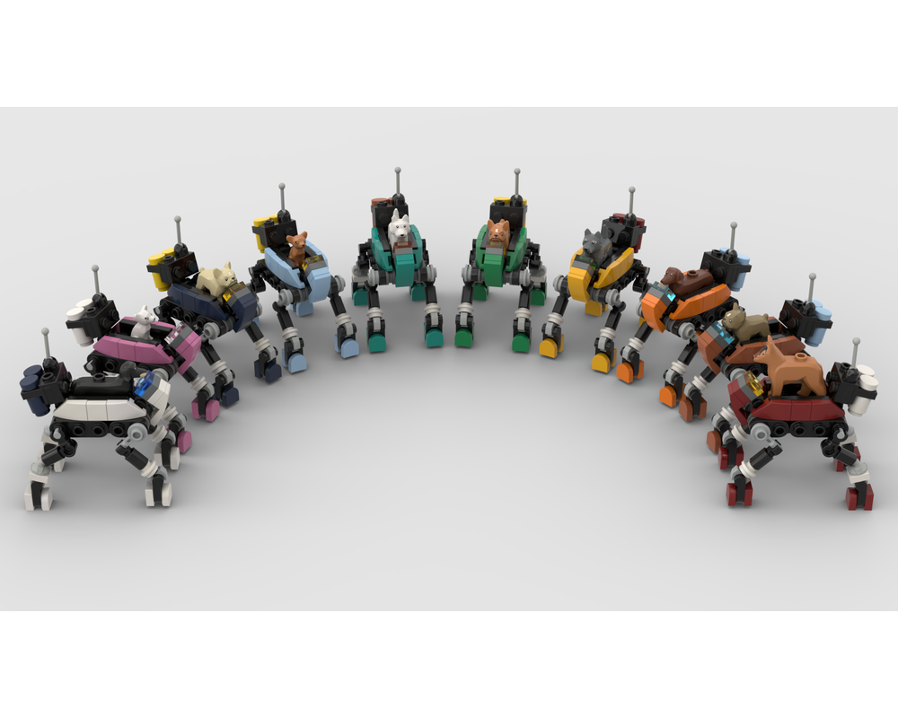 LEGO MOC Dog Exosuit by Rovivruselos | Rebrickable - Build with LEGO