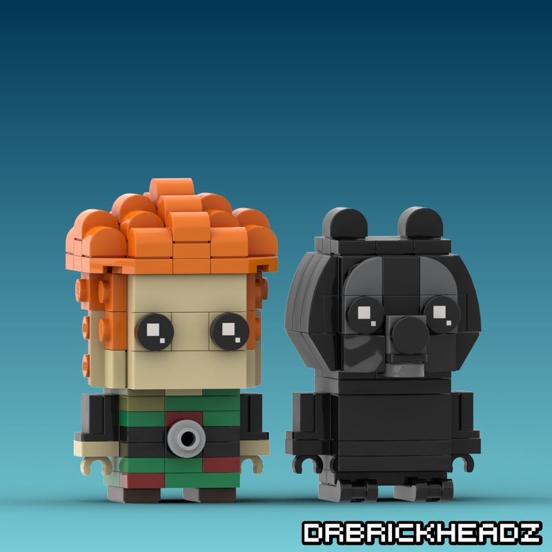 LEGO MOC Hamish/Hubert/Harold (Brave) Brickheadz by DrBrickheadz ...