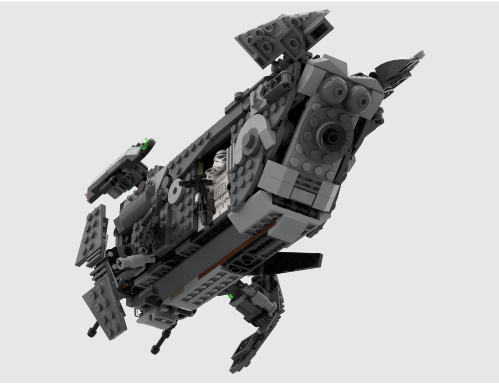 LEGO MOC LAAT/le Patrol Gunship by sgtscoopy | Rebrickable - Build with ...