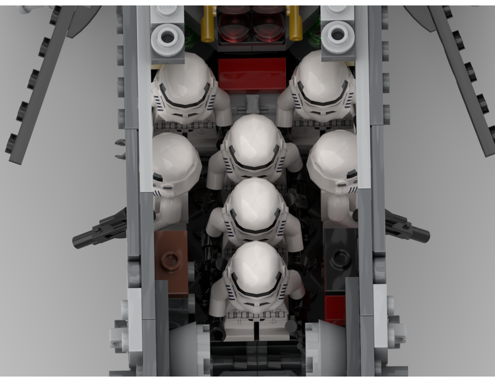 LEGO MOC LAAT/le Patrol Gunship by sgtscoopy | Rebrickable - Build with ...