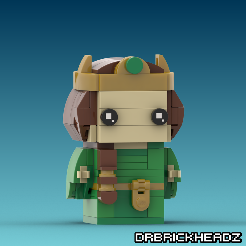 LEGO MOC Queen Ellinor (Brave) Brickheadz by DrBrickheadz | Rebrickable ...