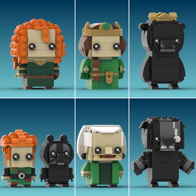 LEGO MOC "Brave" Brickheadz Collection by DrBrickheadz | Rebrickable ...