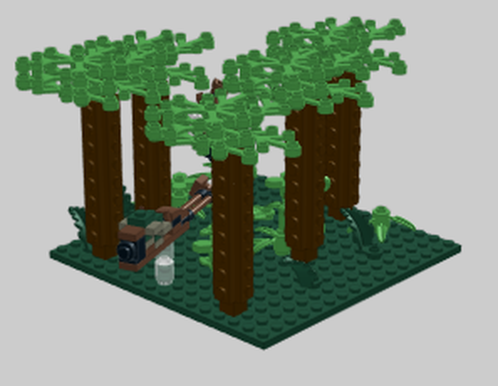 LEGO MOC Speeder chase on Endor by Fedya_Raptor | Rebrickable - Build ...