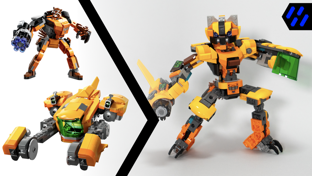 LEGO MOC 76254 + 76243 Rocket Super Mech Upgrade by Ransom_Fern ...