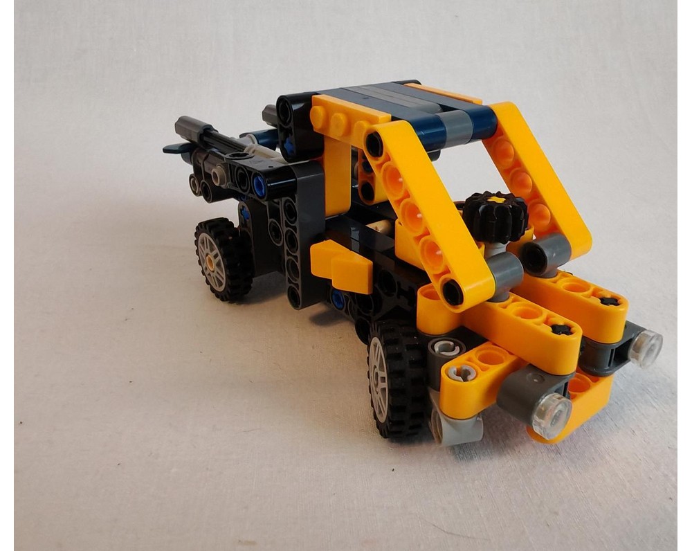 Lego Moc Pickup 42147 Alternative By Erikgs Rebrickable Build With Lego