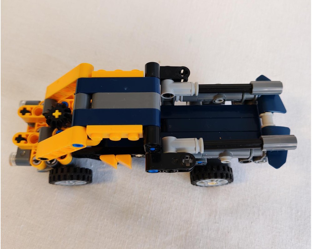 Lego Moc Pickup 42147 Alternative By Erikgs Rebrickable Build With Lego