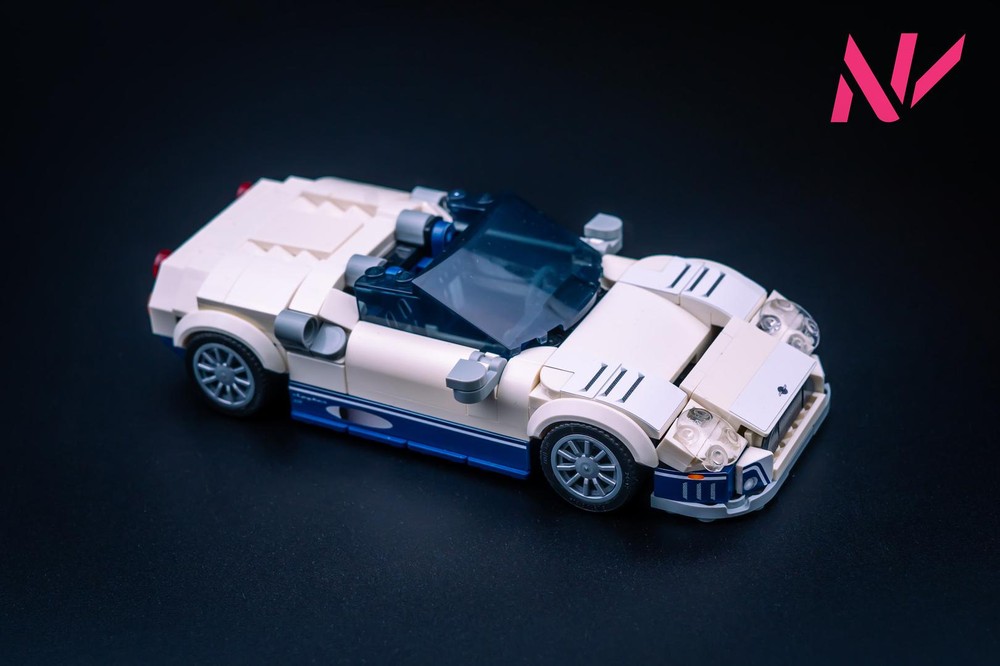LEGO MOC Spyker C8 Spyder #210 by NV Carmocs | Rebrickable - Build with ...