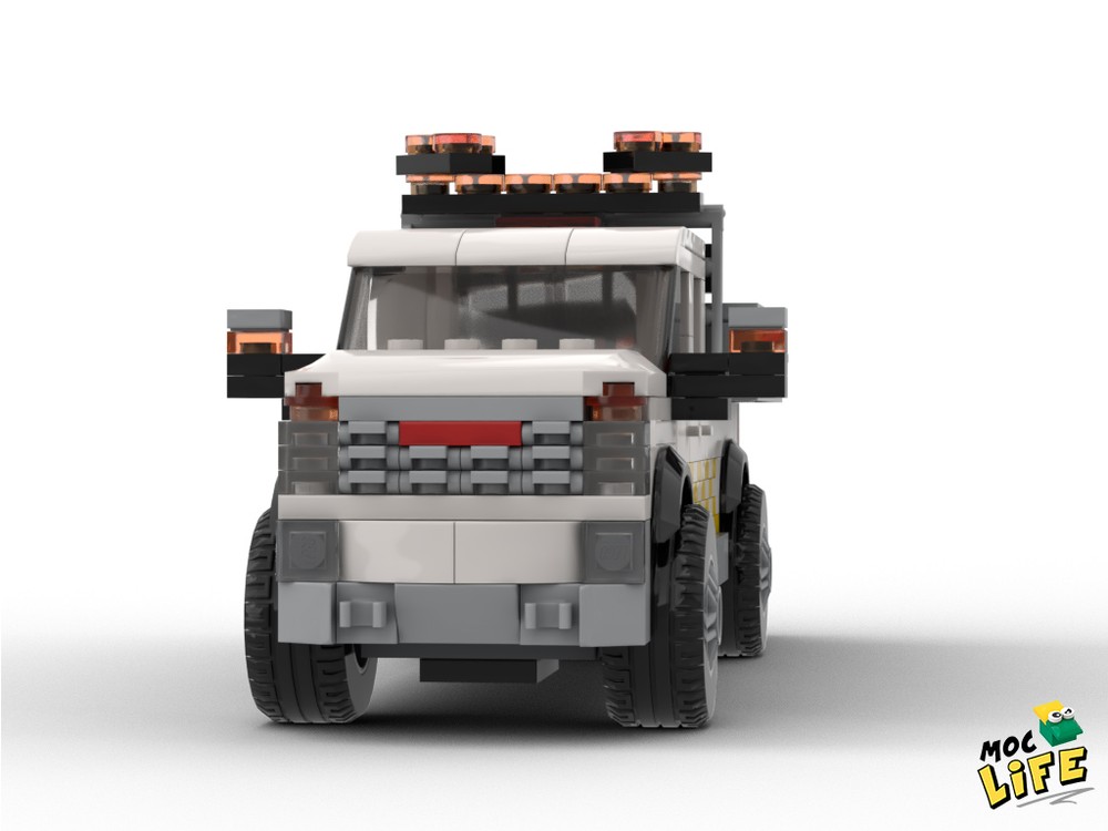 LEGO MOC GMC Sierra 1500 quad cab long bed roadside service by MocLife ...