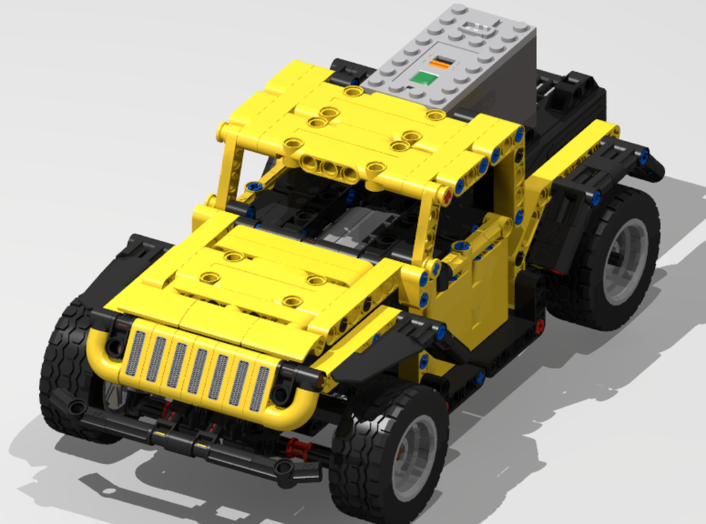 LEGO MOC Jeep Wrangler drift by twooosim | Rebrickable - Build with LEGO