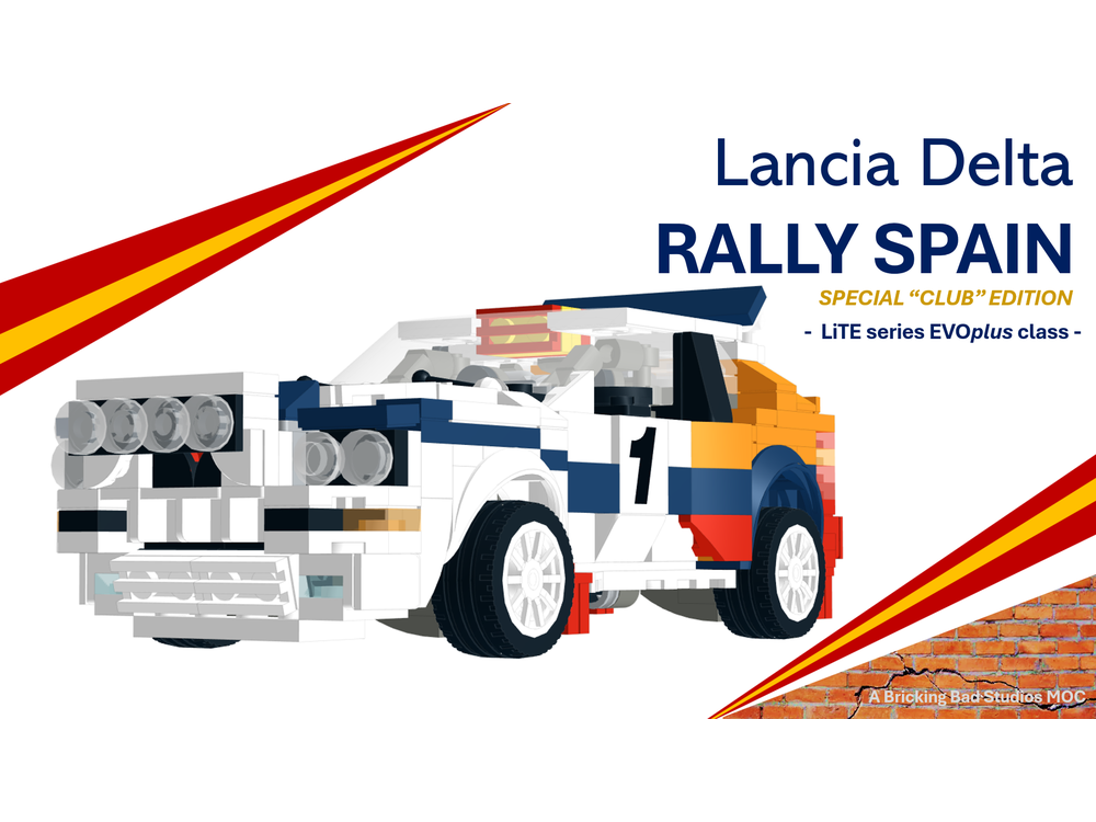 LEGO MOC Lancia Delta-SPAIN Rally (LiTE series, class EVOplus) by ...