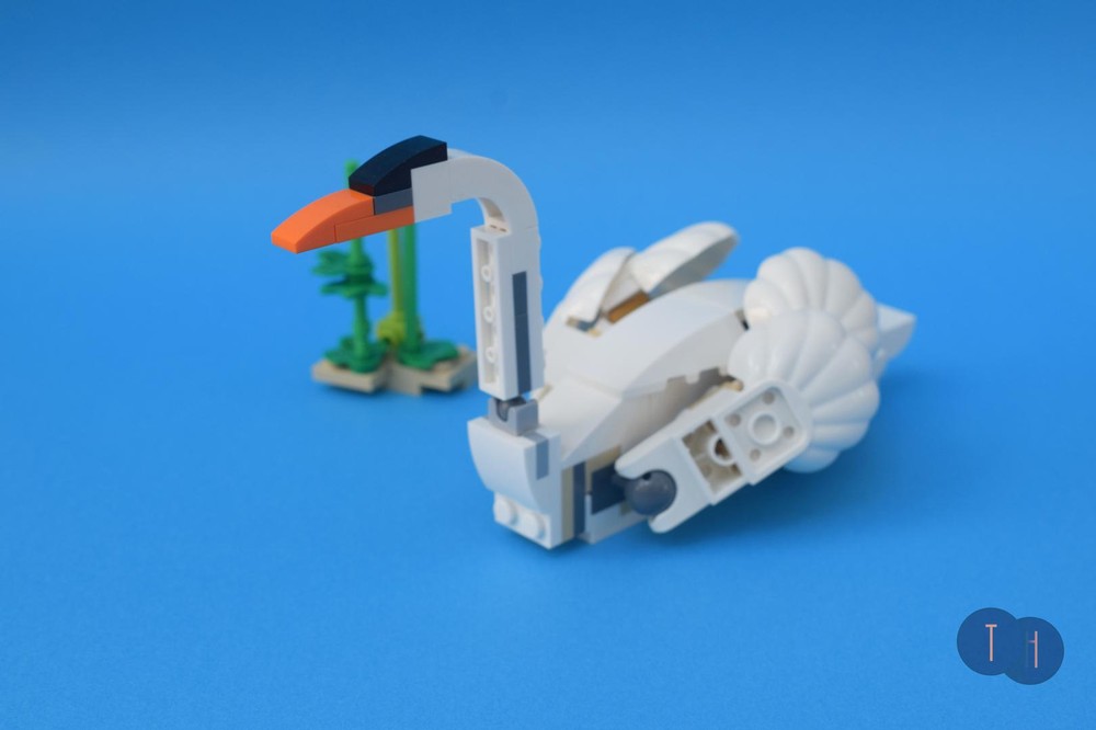 LEGO MOC Swan - 31133 Alternative Model by HardingCo. | Rebrickable ...