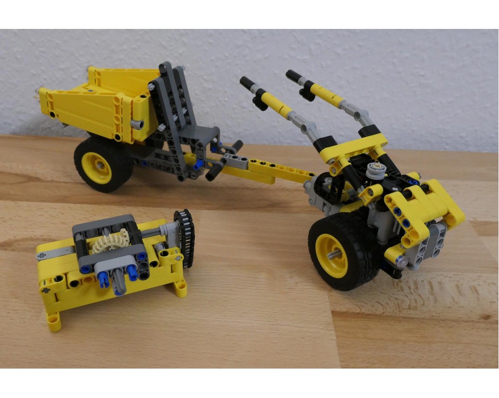 Lego Moc 42035 Single Axle Tractor Bundle By Larsagri Rebrickable