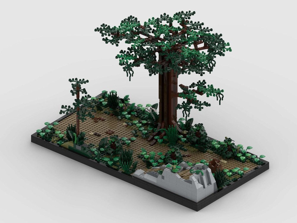 LEGO MOC-205818 Endor Diorama by JonesenJones | Rebrickable - Build ...