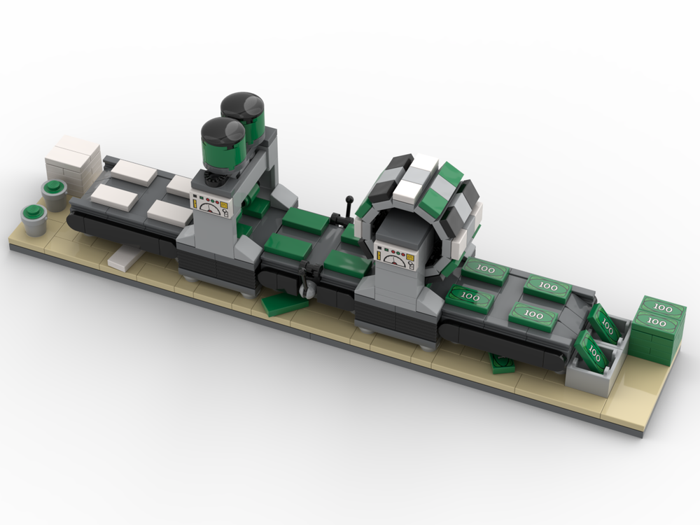 LEGO MOC Money printing machine by Thomas333 | Rebrickable - Build with ...