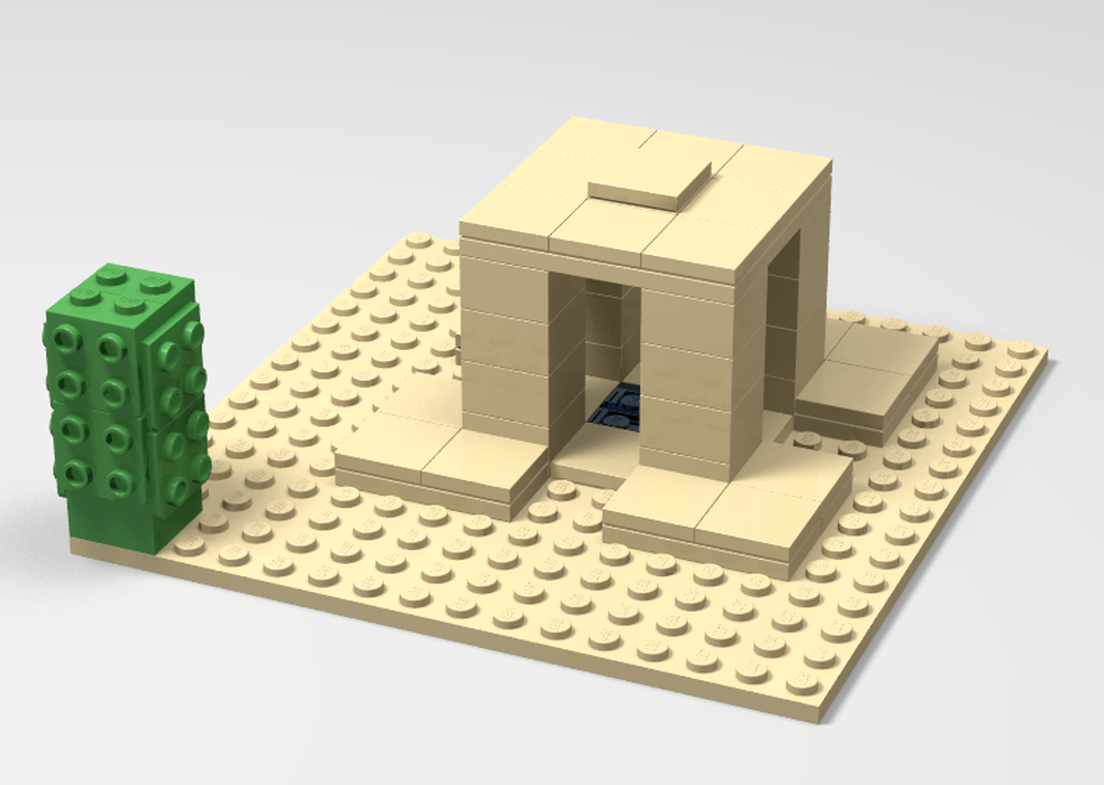 LEGO MOC Minecraft Desert Terrain by Jedi15 | Rebrickable - Build with LEGO