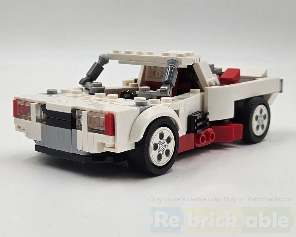LEGO MOC 76908 JDM Drift Tuck w/ Rear Engine (Mazda b2200/Kei Truck ...