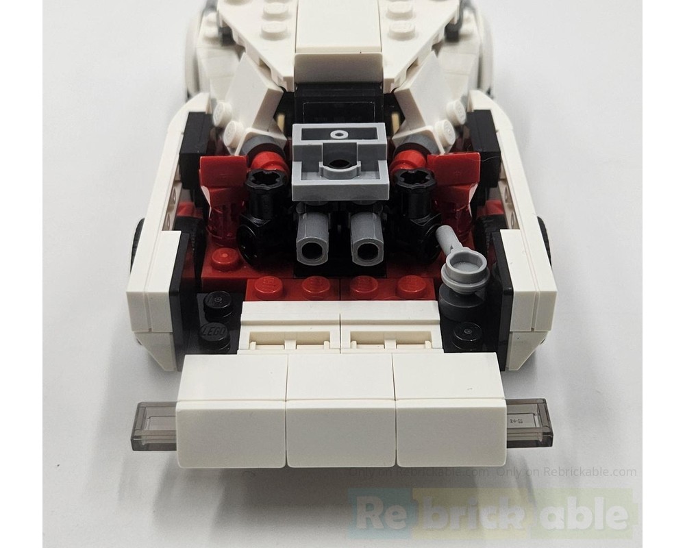 LEGO MOC-205845 76908 JDM Drift Tuck w/ Rear Engine (Mazda b2200/Kei ...