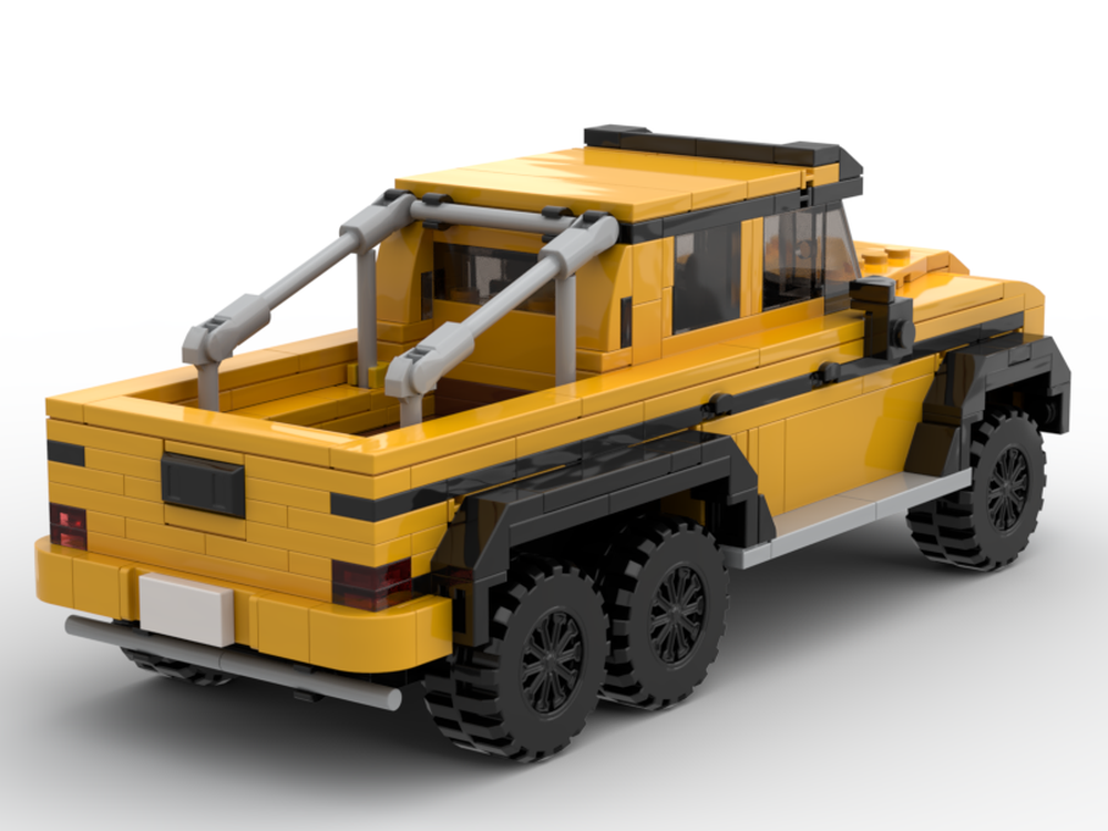 LEGO MOC 2013 Mercedes-Benz AMG G63 6x6 by KineticKit | Rebrickable ...