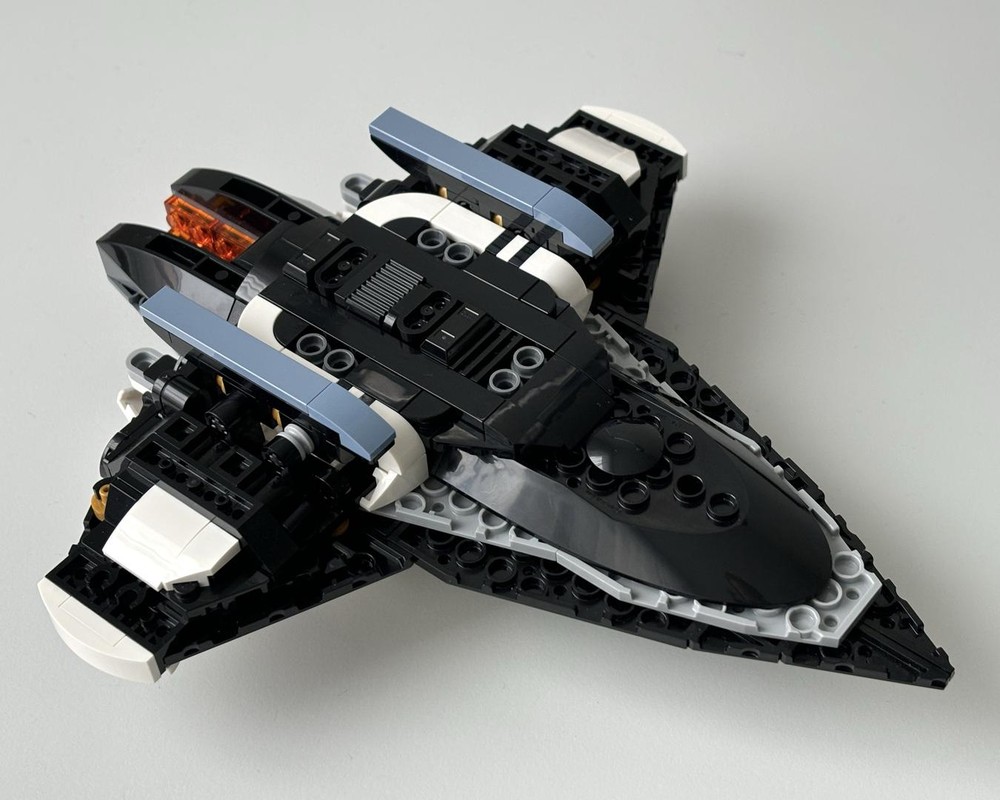 LEGO MOC Spaceship with Landing Gear by lunabricks | Rebrickable ...