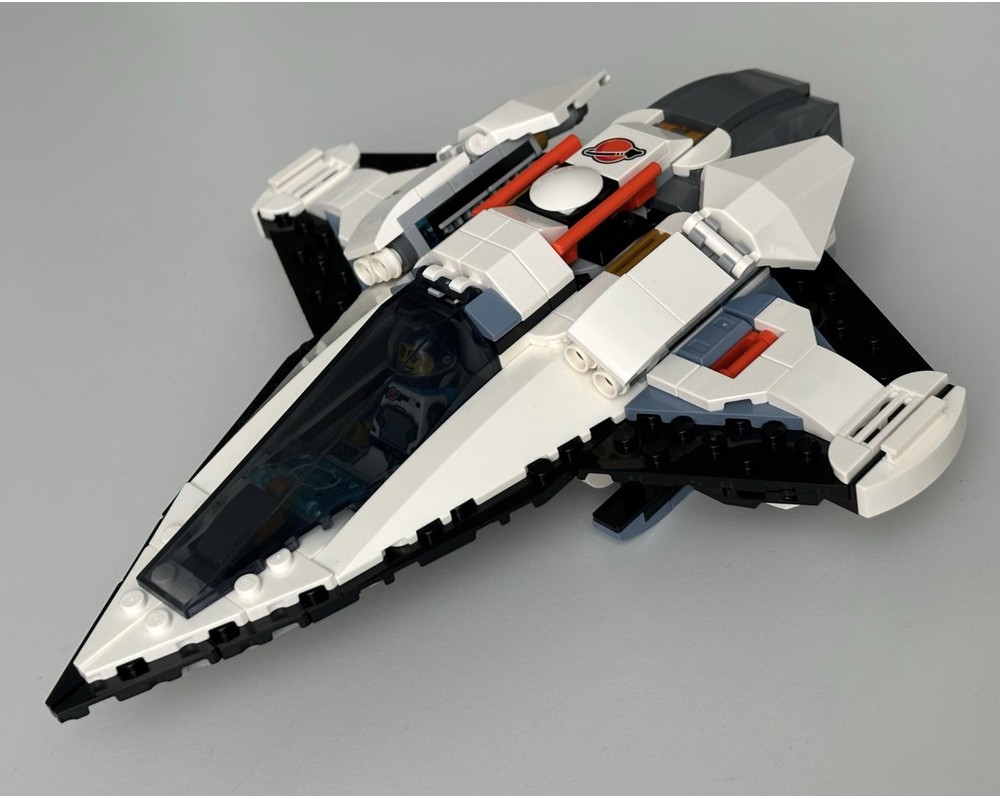 LEGO MOC Spaceship with Landing Gear by lunabricks | Rebrickable ...