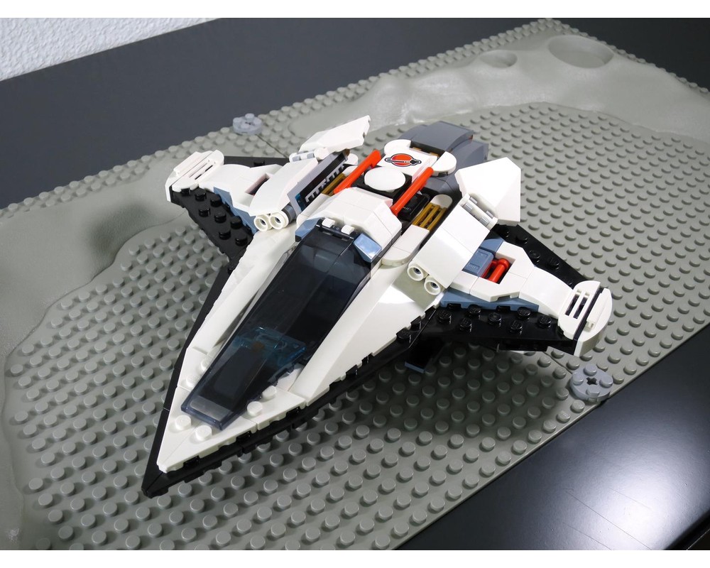 LEGO MOC Spaceship with Landing Gear by lunabricks | Rebrickable ...