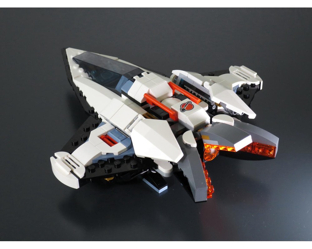 LEGO MOC Spaceship with Landing Gear by lunabricks | Rebrickable ...