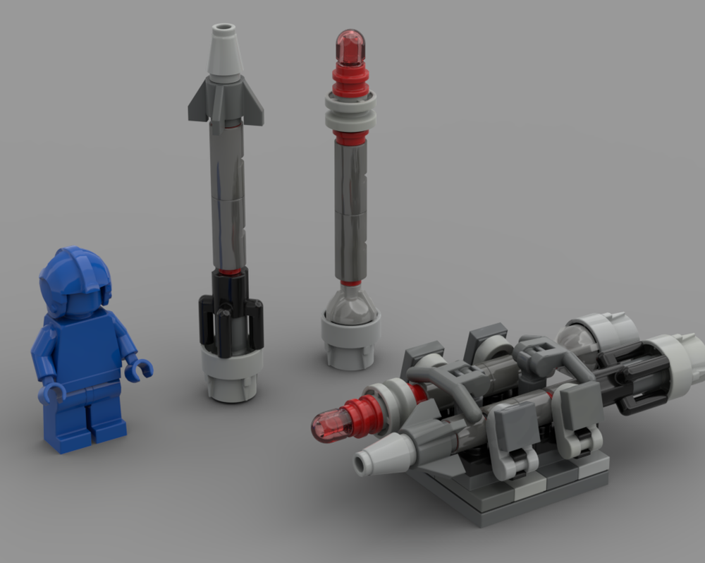 LEGO MOC Archer Missiles (Various) by Builder Faber | Rebrickable ...